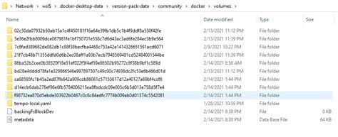 Locating Data Volumes In Docker Desktop Windows Stack Overflow