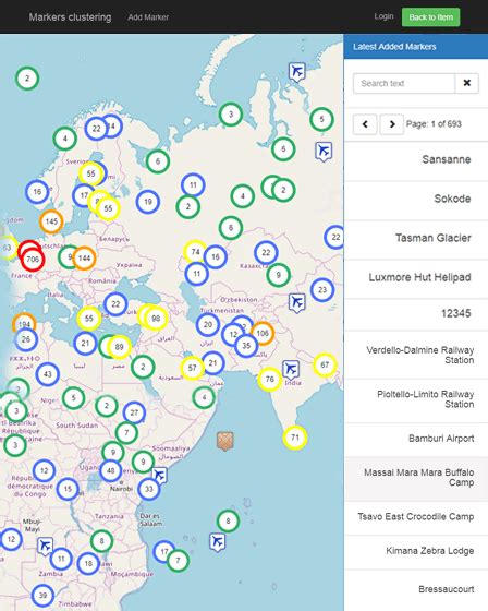 Leaflet Server Side Clustering Google Maps PHP Script InkThemes