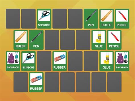 Memotest Babe Objects Matching Pairs