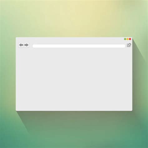 Blank Window Of Internet Browser ⬇ Vector Image By © Ikuvshinov