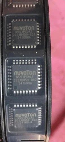 Nuvoton Ms51pc0ae Microcontroller 32 Bit At ₹ 35 Piece In Mumbai Id 2857541228791