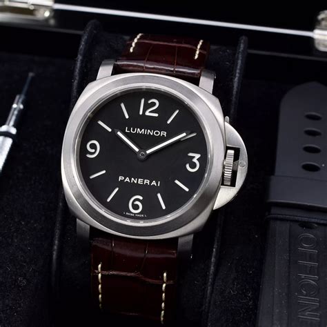 Panerai Luminor Titanium I Series Pam00176 2006 Wisemans Watches