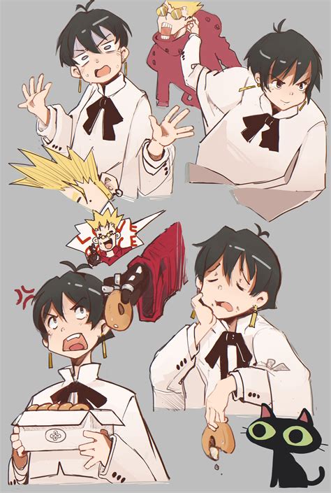 Vash The Stampede And Meryl Stryfe Trigun Drawn By Eccomicco Danbooru