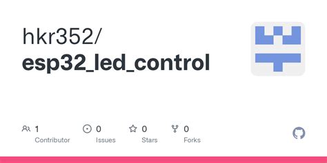 GitHub Hkr Esp Led Control