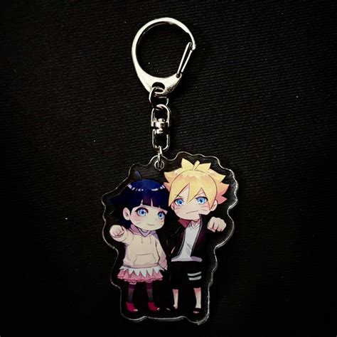 Boruto Uzumaki And Himawari Uzumaki Boruto Naruto Next Generations Chibi Fanart Anime Acrylic