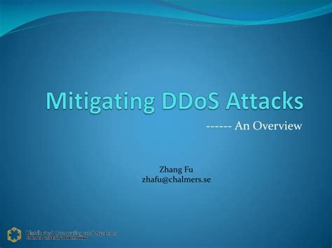 Ppt Mitigating Ddos Attacks Powerpoint Presentation Free Download