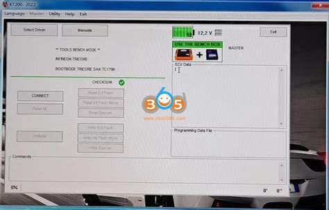 kt200 software gray cannot select any driver solution