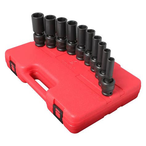 Sunex® 2659 Sae Universal Deep Impact Socket Set