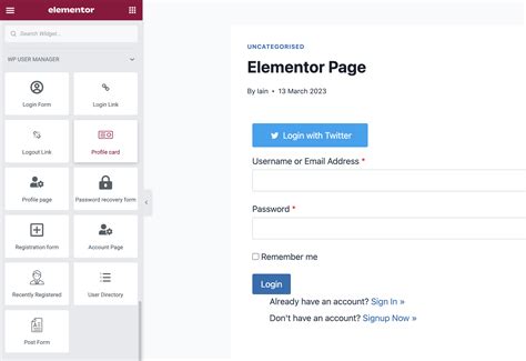 Wp User Manager 29 Released Stripe Integration Elementor Widgets