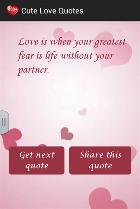 Cute Love Quotes Apk Android