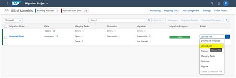 Pp Master Data Migration In S4hana Bill Of Mate Sap Community