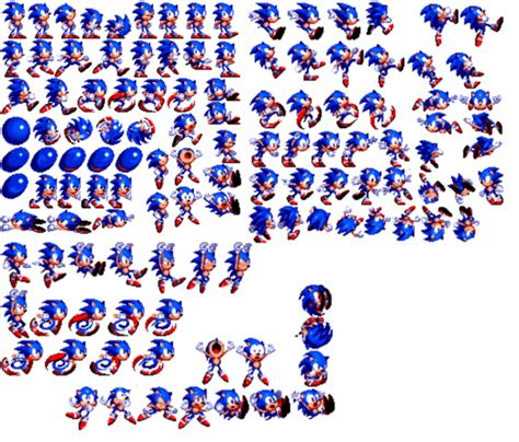Custom Mecha Sonic Sprites