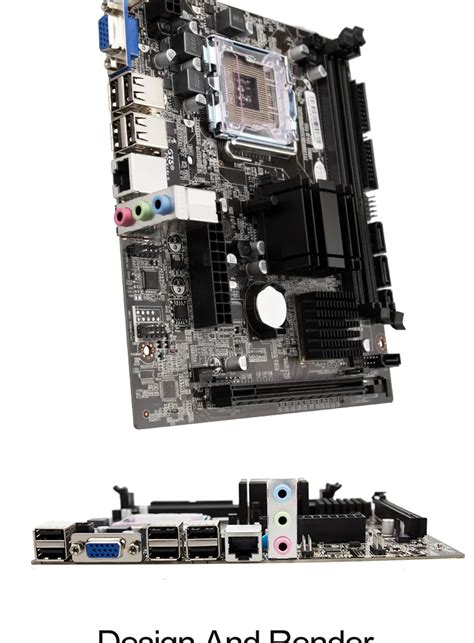 G41 Chipset Lntel Motherboard With Lga 775 771 Socket Support Lntel Core Series Cpu And Dual