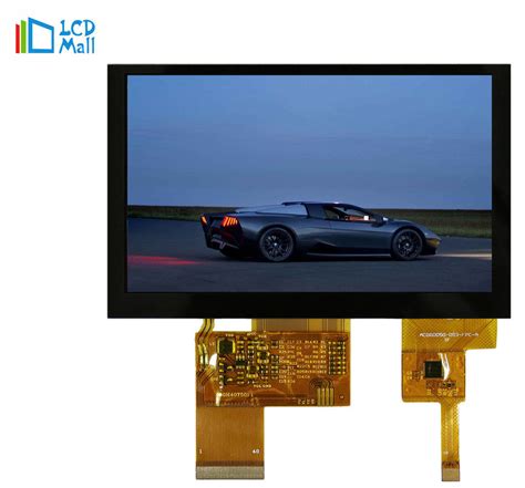 5 Inch 800x480 TFT LCD With CTP All Viewing RGB Interface TFT IPS Screen
