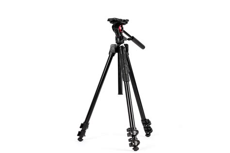 Used Manfrotto 290 Light Alu Tripod With Befree Live Fluid Video Head Kit Mpb