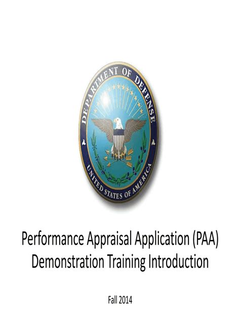 Fillable Online Guide To Navigating Dcips Performance Appraisal Application Fax Email Print