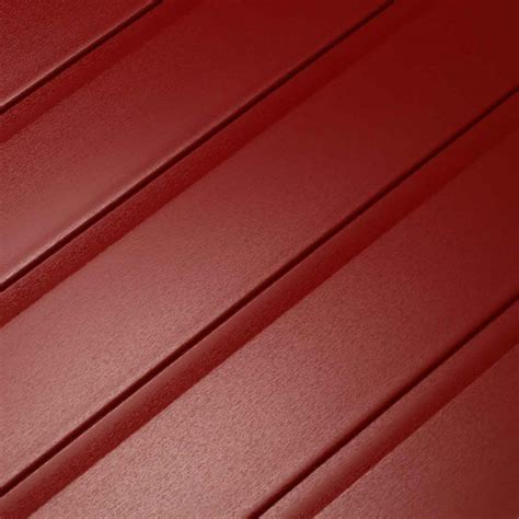 Distinctive Red Cladding Commercial Branding 16mm