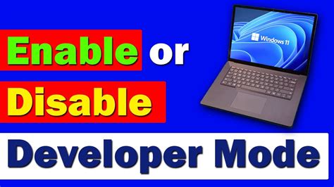how to enable or disable developer mode in windows 11 in hindi 2023