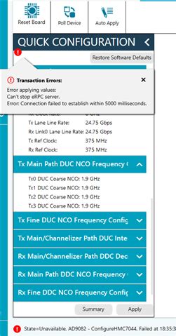 HMC7044 CLKOUT0 In AD9081 AD9082 FMCA EBZ Reference Design Q A Mixed Signal Front Ends MxFE