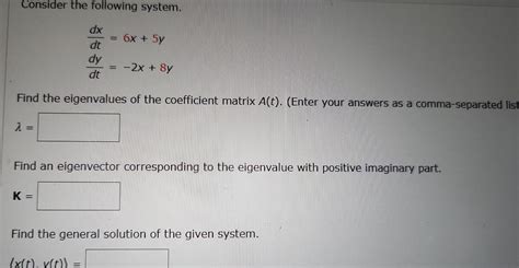 [answered] consider the following system dx dt dy dt find the kunduz