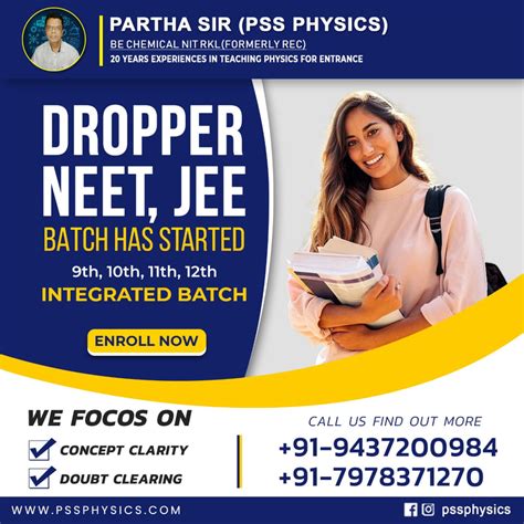 A Guide To Acing Physics In 1 Year Jee For Dropper Program