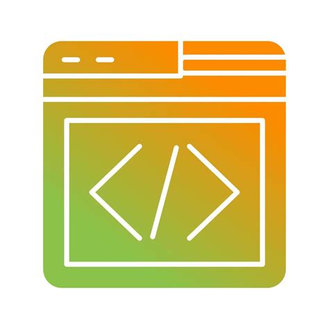 Web Programing Vector Icon 16699110 Vector Art At Vecteezy
