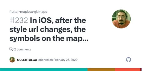 In IOS After The Style Changes The Symbols On The Map Disappear Issue Flutter