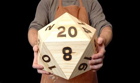 Is This The Largest D20 You Will Ever Roll