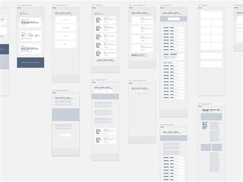 UI UX Wireframe Examples Design Analysis Vandelay Design