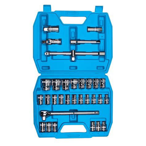 32pcs 12 5mm Socket Sets 32pcs 12 5mm Socket Sets Supply Bairui Tools