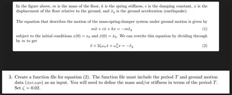 Solved Provide Matlab Code And Explanation Create A