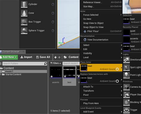 Ue4 State Based Level Music System Basics