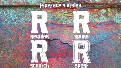 Rust Font Fontesk