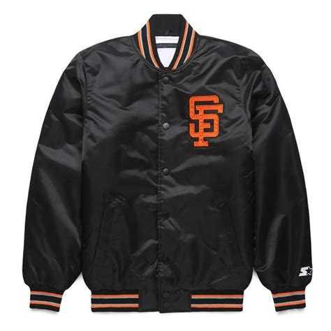 Black Starter Classic San Francisco Giants Jacket