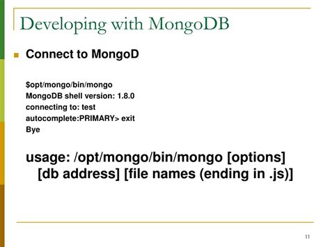 Ppt Mongo Db Powerpoint Presentation Free Download Id518283