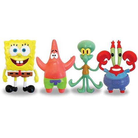 בובספוג מכנסמרובע מארז דמויות גמישות Bendems Spongebob Squarepants פלאנט איקס Planet X