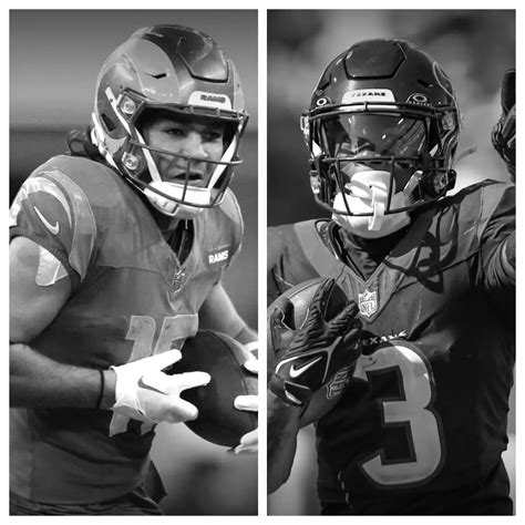 Puka Nacua Vs Tank Dell Stats Comparison Career Side By Side Records