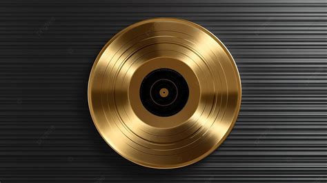 금색 비닐 레코드가 있는 검은색 빈 표지의 3d 렌더링 비닐 커버 비닐 모형 비닐 배경 일러스트 및 사진 무료 다운로드