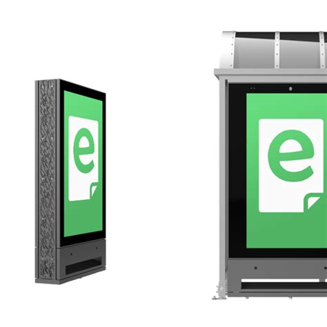 Eluminex Eposter Advertising Displays Sustainable Epaper Signage By