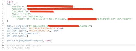 encountering a question mark error in the message body questions