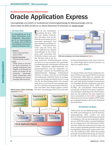 Oracle Application Express