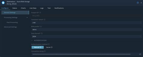Azure Blob And Cribl Integrations