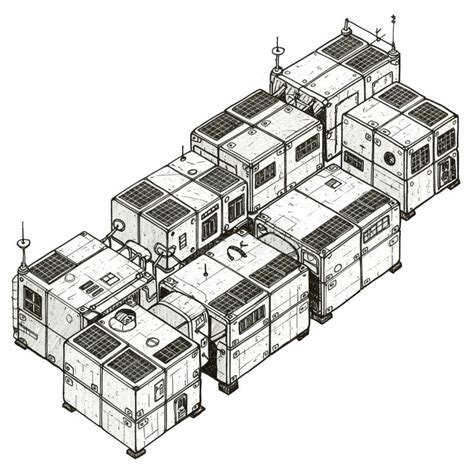 Compact Interconnected Grid Stock Illustrations 10 Compact Interconnected Grid Stock