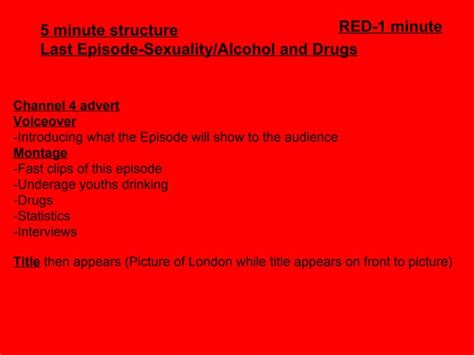 5 Min Structure Alchol And Drugs Ppt