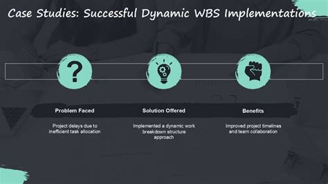 Dynamic Work Breakdown Structure PPT Template For Projects PPT H