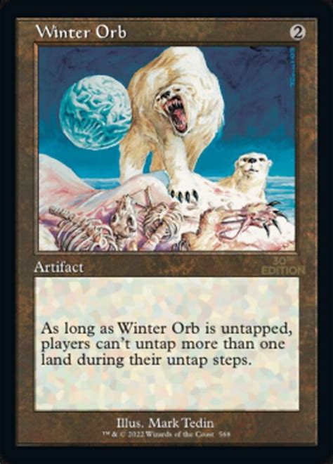 Winter Orb Mtg Magic The Gathering
