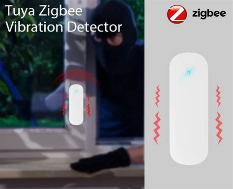 Tuya Zigbee Intelligens Rezgésérzékelő Otthoni Biztonsági Védelmi