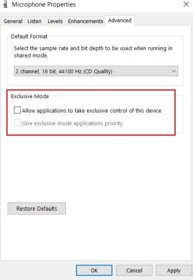 How To Resolve Microphone Issues In Windows 10 2020 Beebom