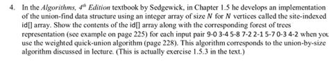 Solved In The Algorithms Th Edition Textbook By Chegg