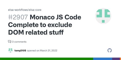 monaco js code complete to exclude dom related stuff · issue 2907